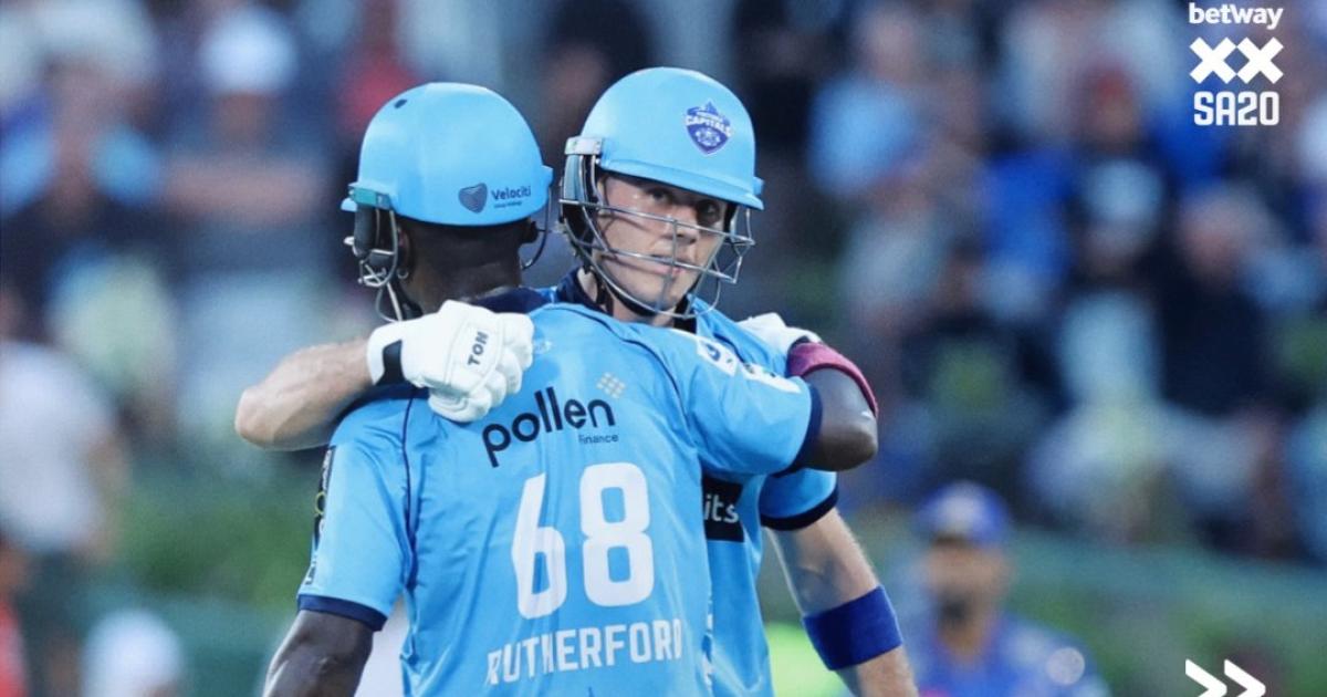 6 sixes in a row! Brevis-Rutherford go berserk - Rediff Cricket