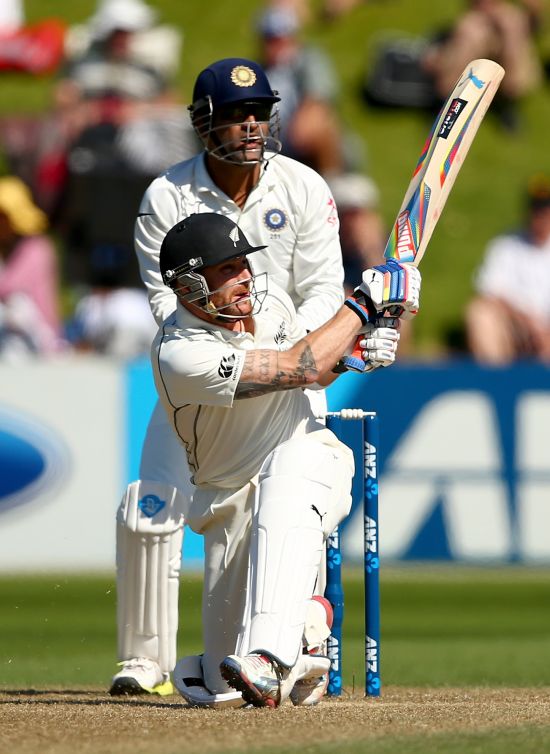 Stats: McCullum has amassed 1,000 runs vs India - Rediff Cricket