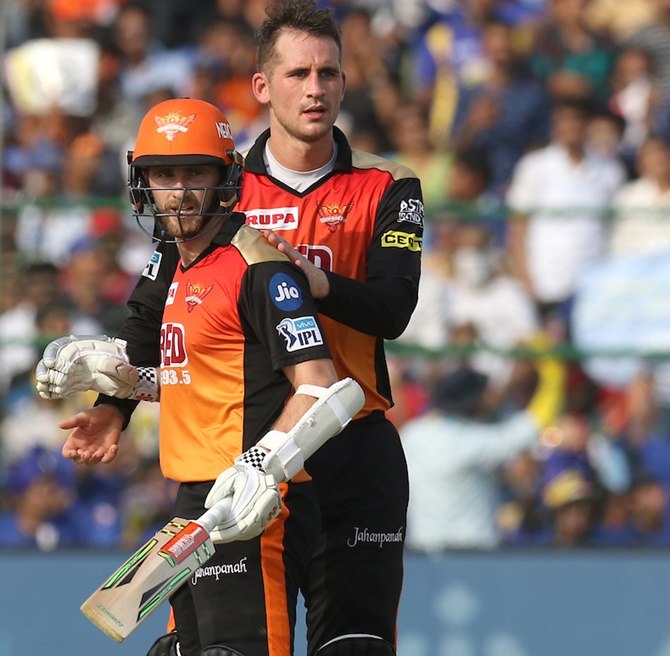 PHOTOS: Bowlers on target as Sunrisers beat Royals - Rediff.com Cricket