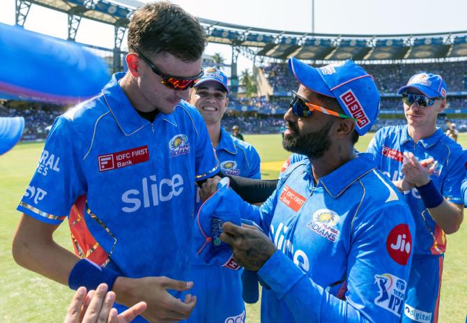 Ipl 2023 A Day Of Firsts For Arjun Iyer Sky Duan Rediff Cricket