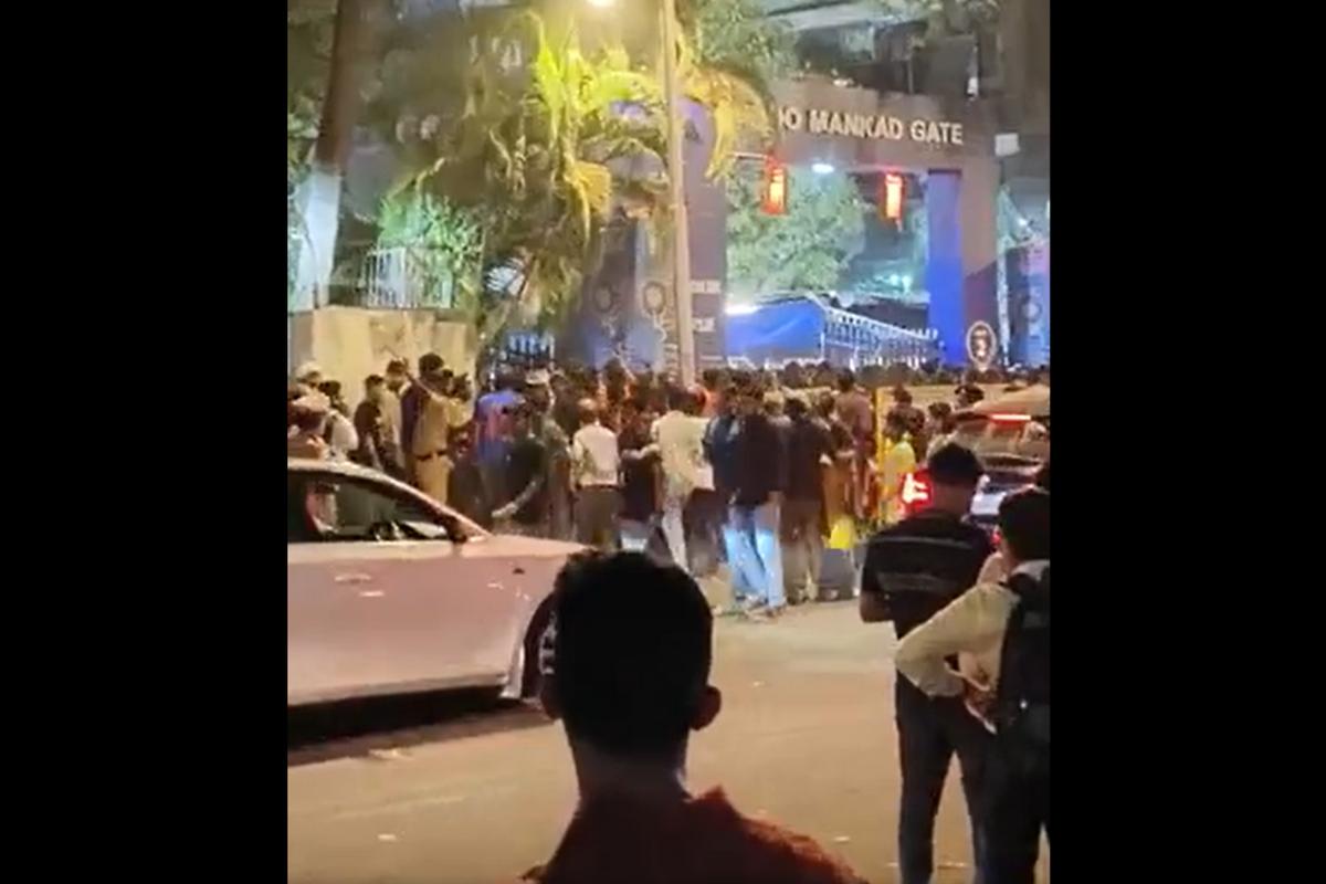 India v England T20I: Free entry causes melee outside Wankhede - Rediff ...
