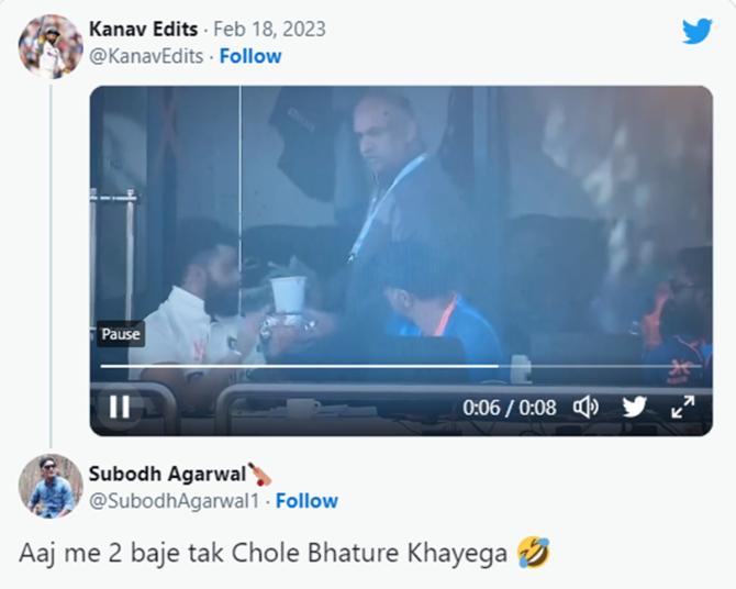 Chole Bhature Makes Up For Drs Rediff Cricket