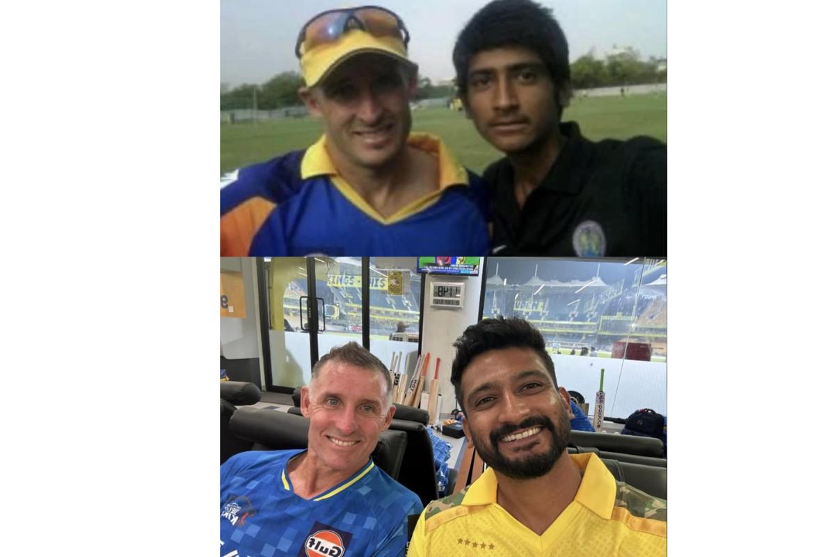 IPL: CSK's Khaleel shares rare throwback picture - Rediff Cricket