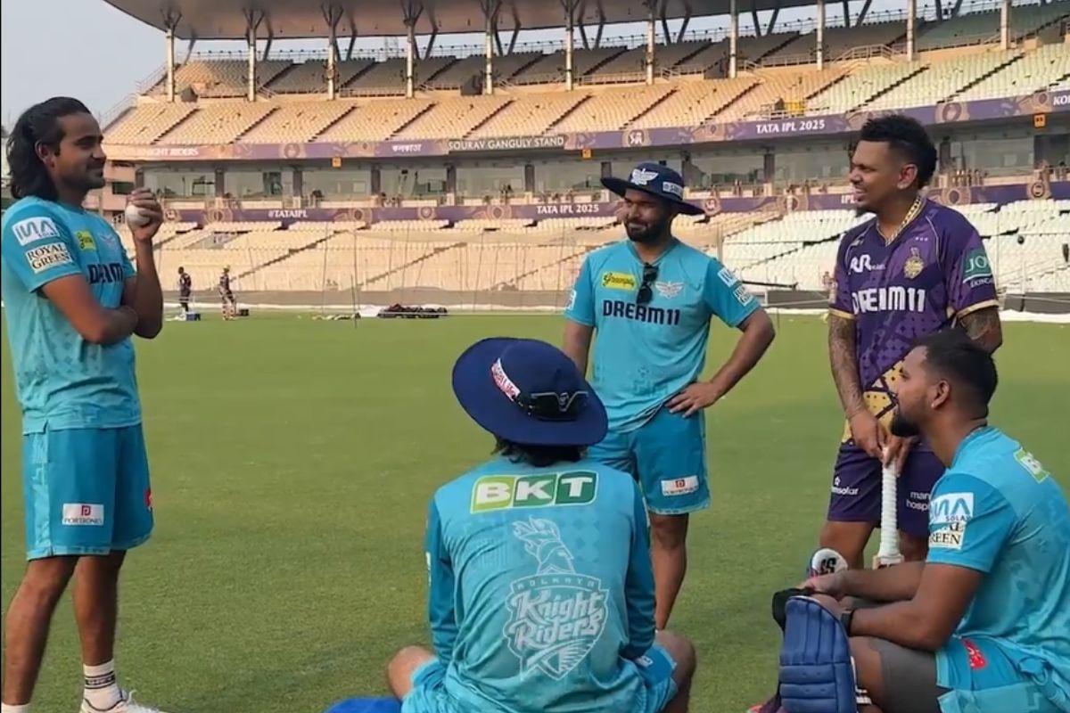 SEE: When Digvesh Rathi met his idol Sunil Narine - Rediff Cricket