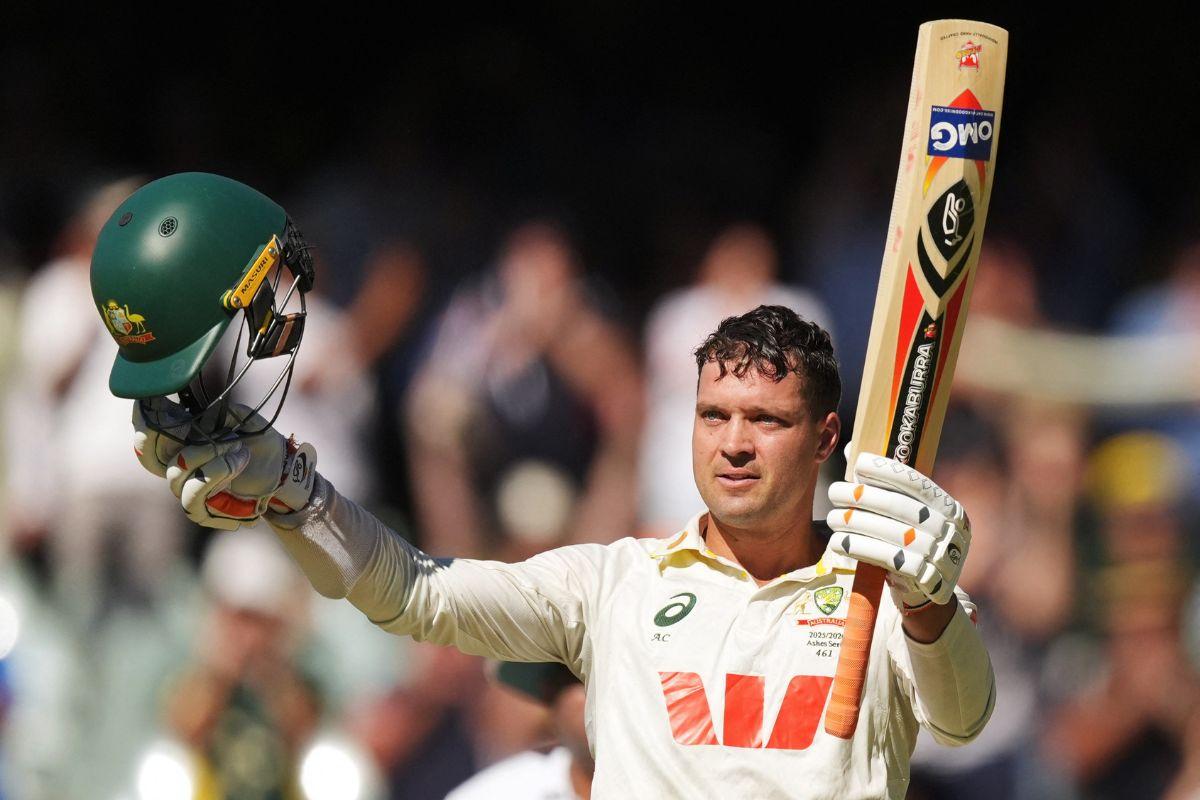 PIX: Carey century, resistant tail help Aus rally in Adelaide | Rediff-TV | Rediff.com