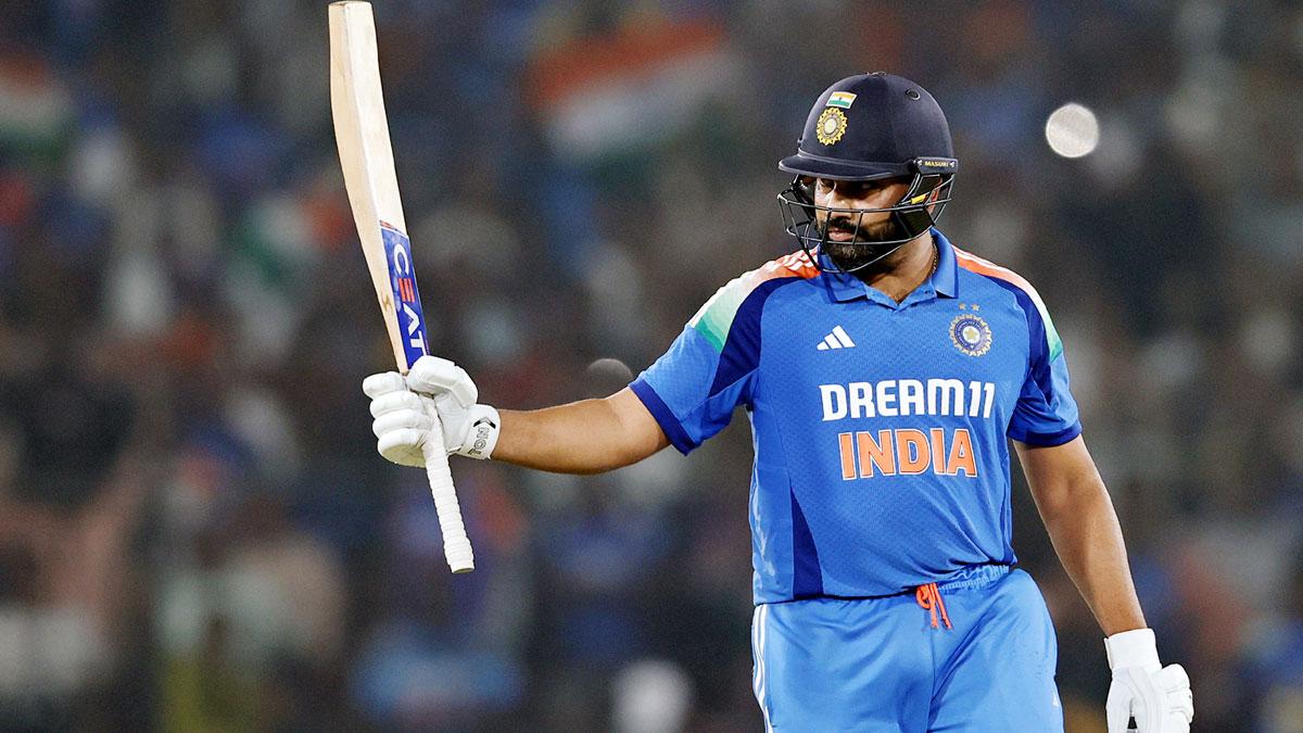 Rohit's century lifts India to series win