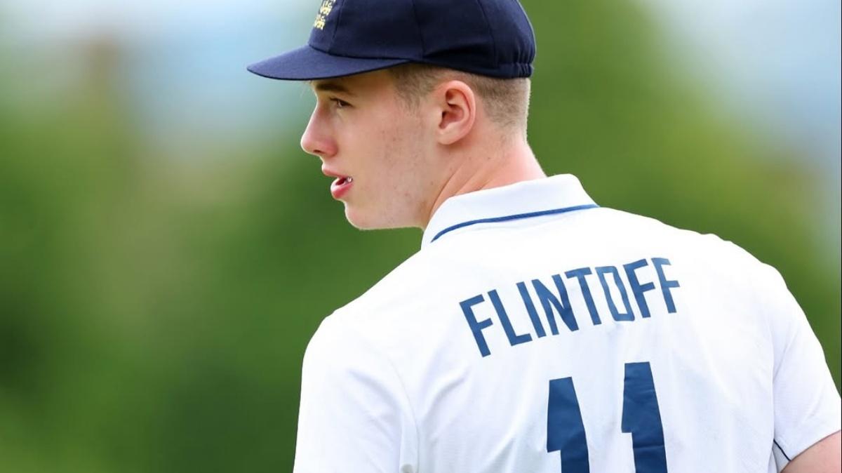 Like father, like son: Rocky Flintoff scores big for England - Rediff ...