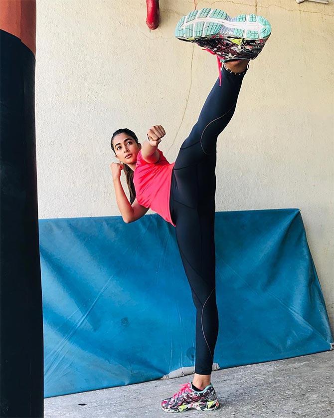 How Pooja Hegde stays fit and sexy - Rediff.com Get Ahead