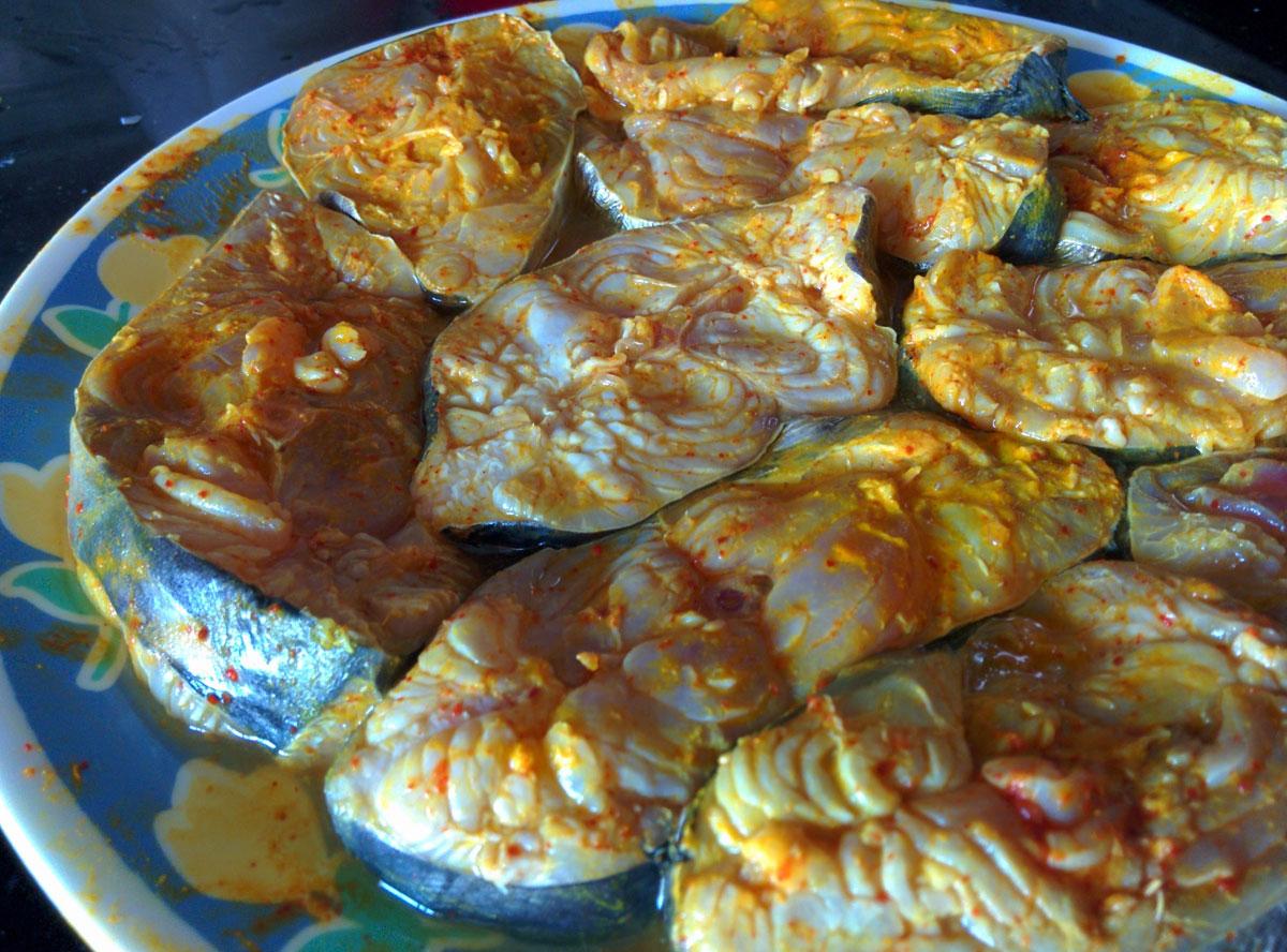 Recipe: Shobha's Baked Fish In Green Masala - Rediff.com Get Ahead