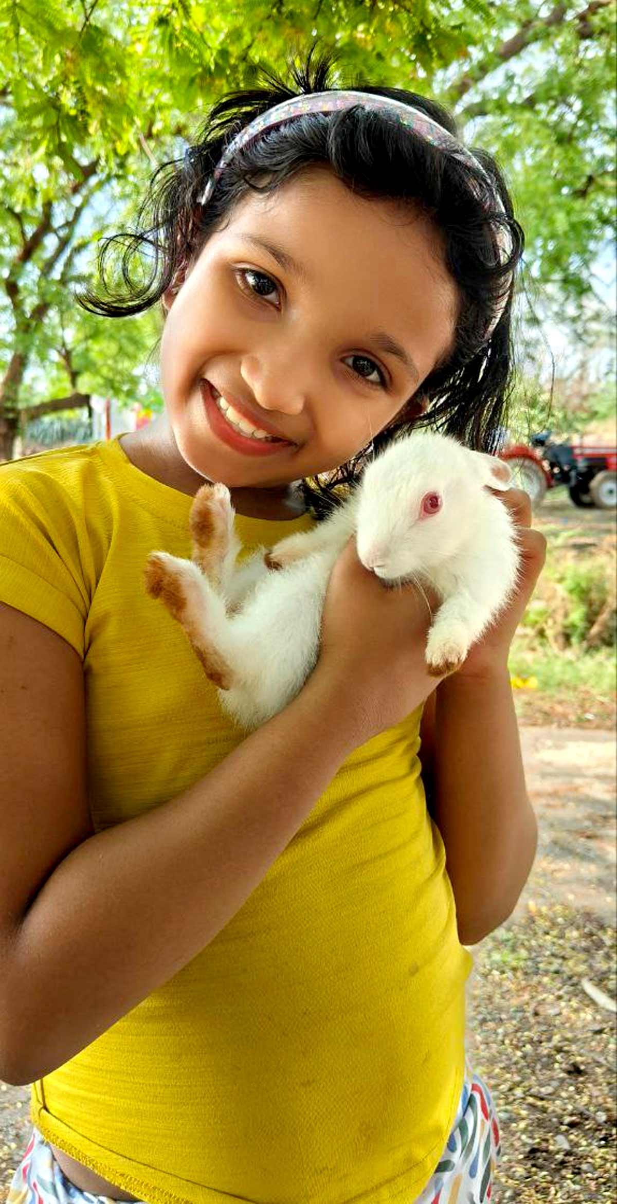 Parisa's Village Adventure: Bunnies, Fields And... - Rediff.com Get Ahead