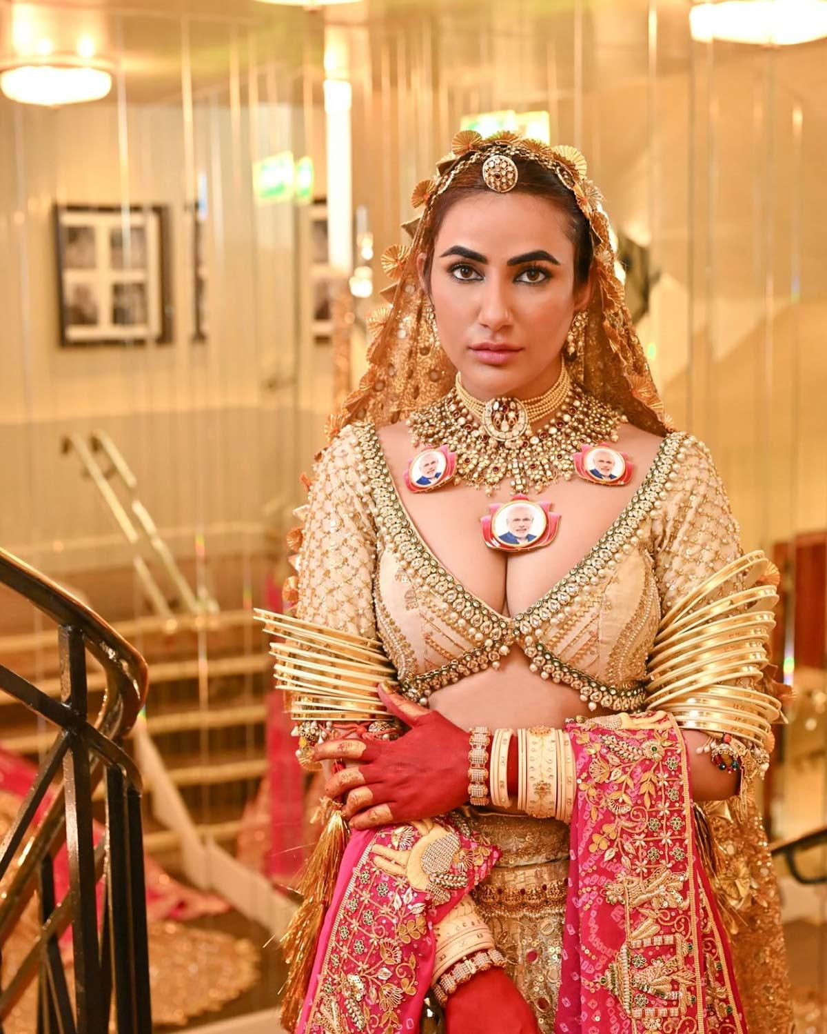 Cannes 2025: Ruchi Gujjar's Bold Modi Bling - Rediff.com Get Ahead