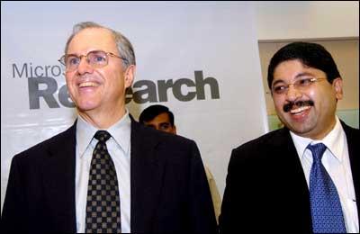 Microsoft to give 5000 PCs to India - Rediff.com Business