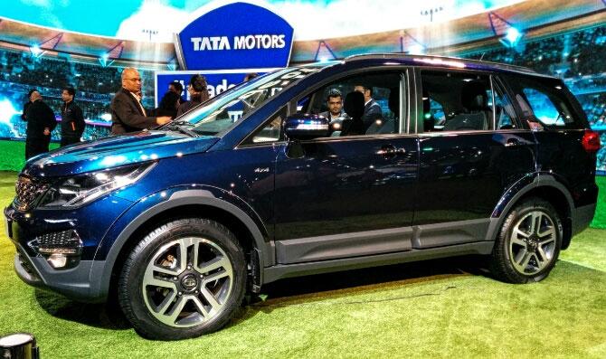 Tata Motors unveils 3 new cars at Auto Expo - Rediff.com Business