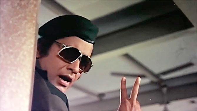 Manoj Kumar Hand On Face