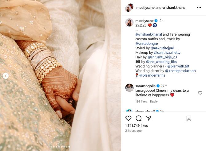 Prajakta Koli Gets Married - Rediff.com movies Prajakta Koli Gets Married - Rediff.com movies