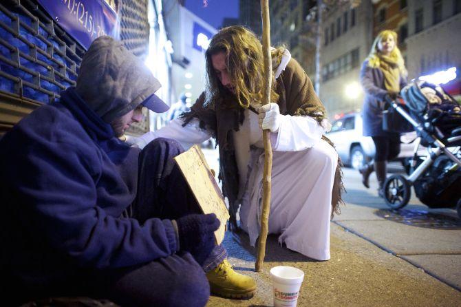 When Jesus walked the streets of Philadelphia - Rediff.com India News