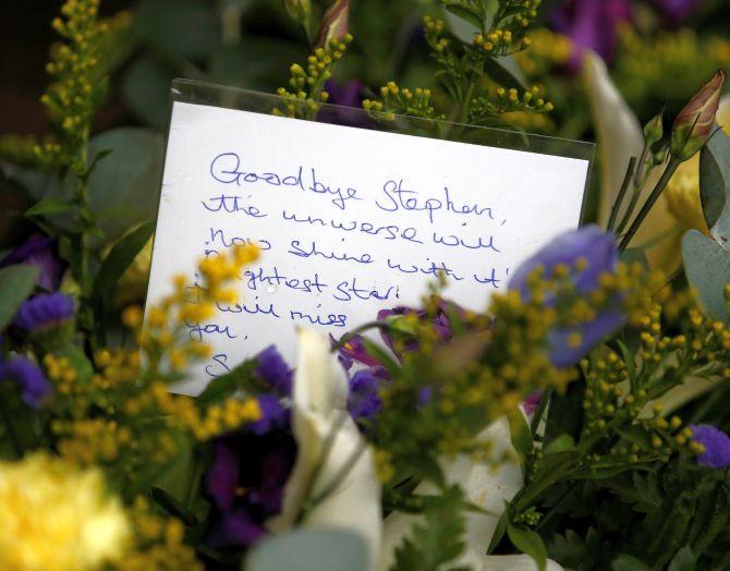 RIP Stephen Hawking: Bidding adieu to a brilliant mind - Rediff.com ... RIP Stephen Hawking: Bidding adieu to a brilliant mind - Rediff.com ...
