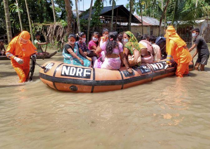 Assam Floods Affect 22 Lakh Across 27 Districts India News