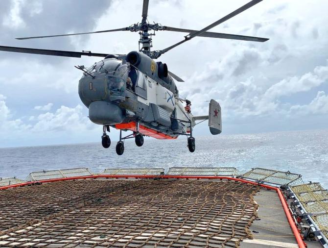 Amid LAC standoff, India, Russia hold naval drills - Rediff.com India News Amid LAC standoff, India, Russia hold naval drills - Rediff.com India News