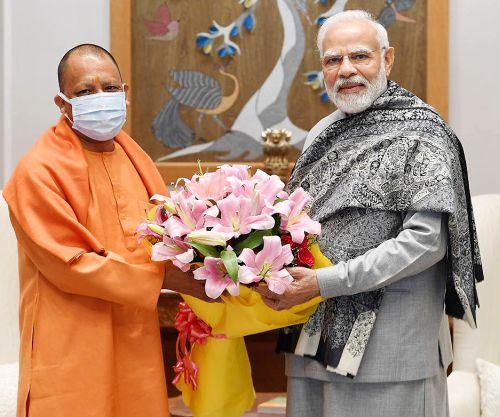Adityanath meets Modi in Delhi