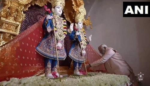 Modi inaugurates Abu Dhabi's first Hindu temple