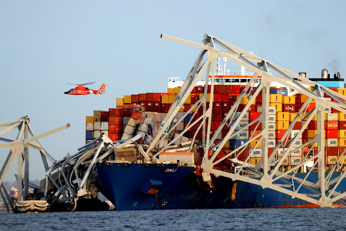 Baltimore bridge collapse: 6 missing persons feared dead