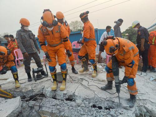 NDRF helps rescue ops in Myanmar earthquake