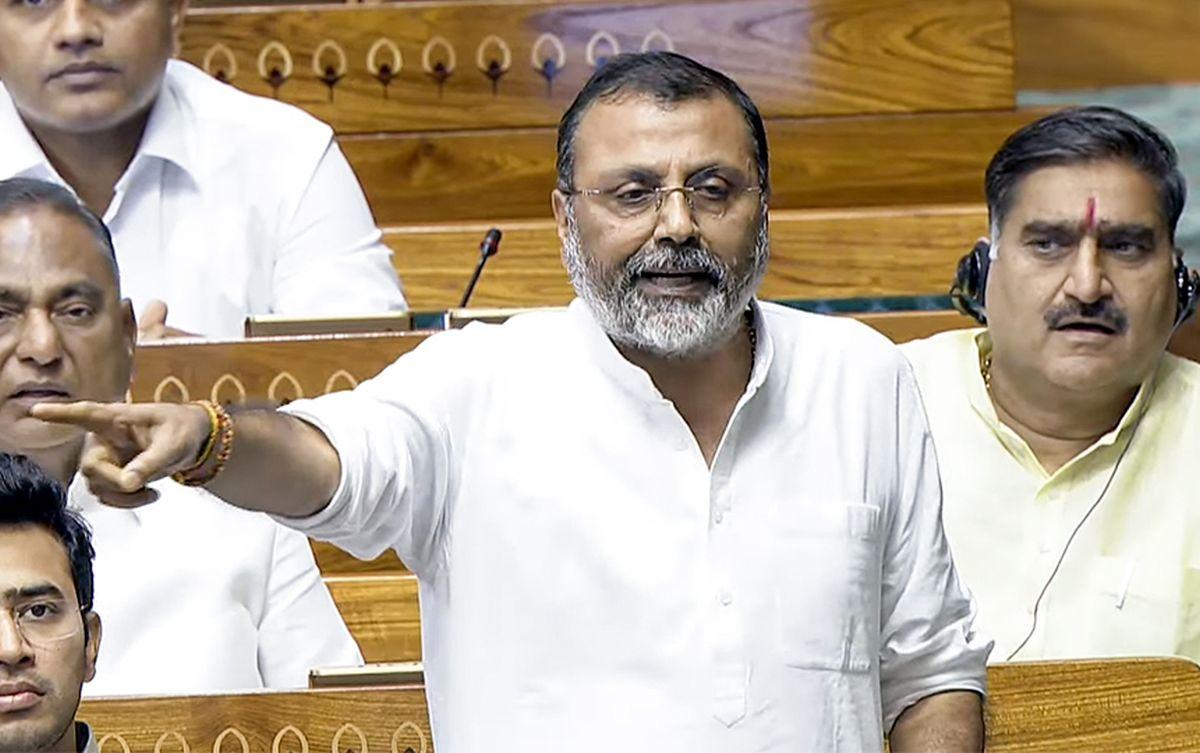 Shut down Parliament if...: BJP's Nishikant Dubey attacks SC - Rediff.com India News