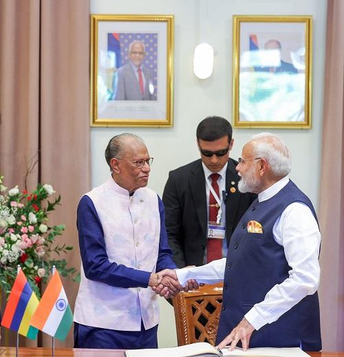 Mauritius PM announces highest honour for Modi