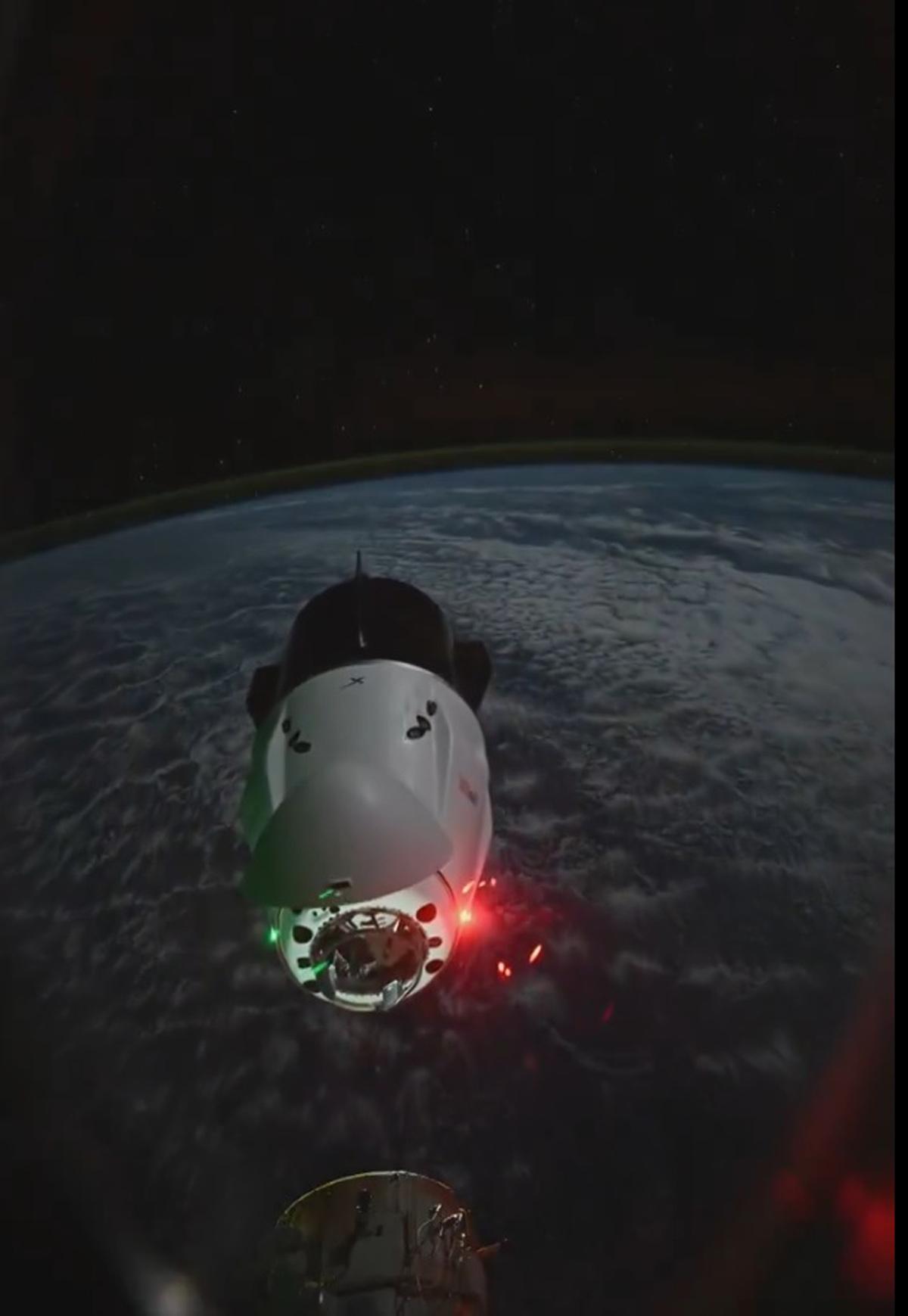 SpaceX Dragon docks with ISS to bring back stranded astronauts - Rediff.com India News