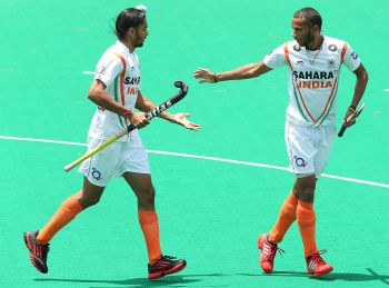 Akashdeep's brilliance helps India beat Malaysia in World Cup - Rediff ...