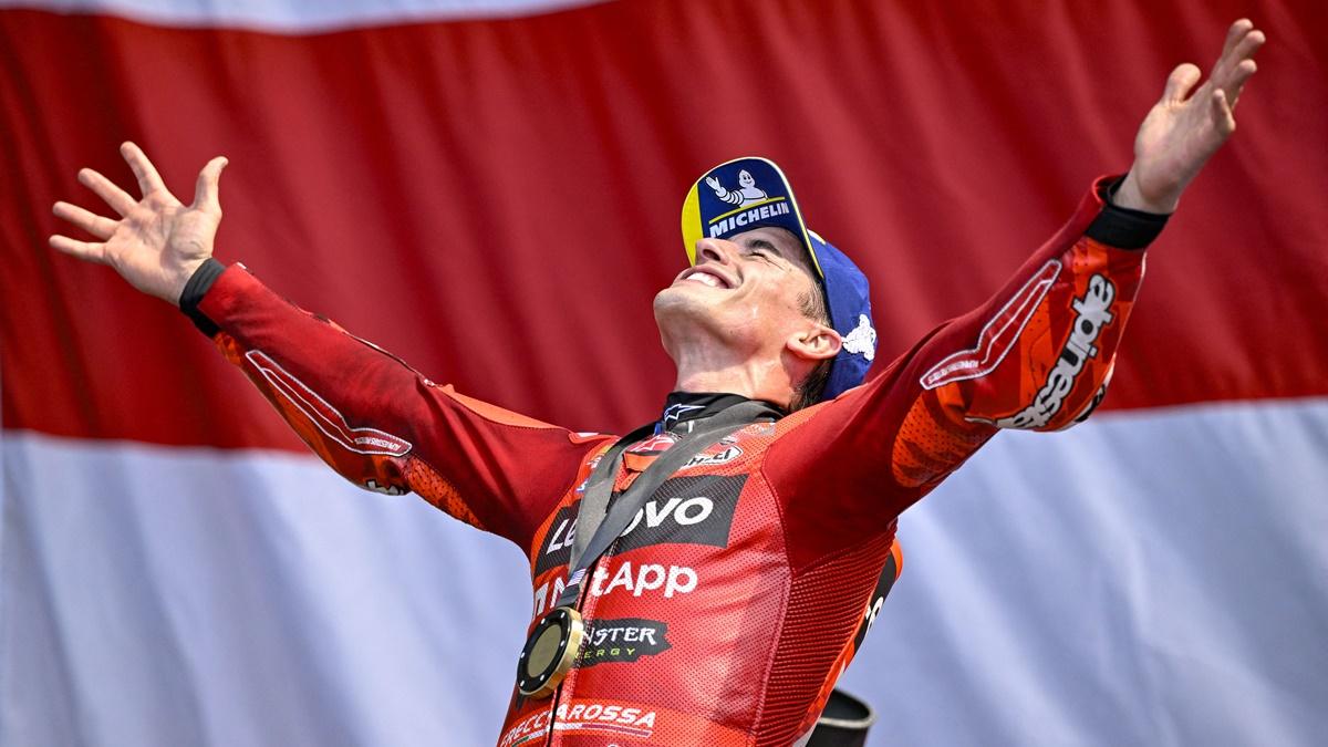 PIX: Marc Marquez wins Americas GP sprint to stay undefeated - Rediff Sports