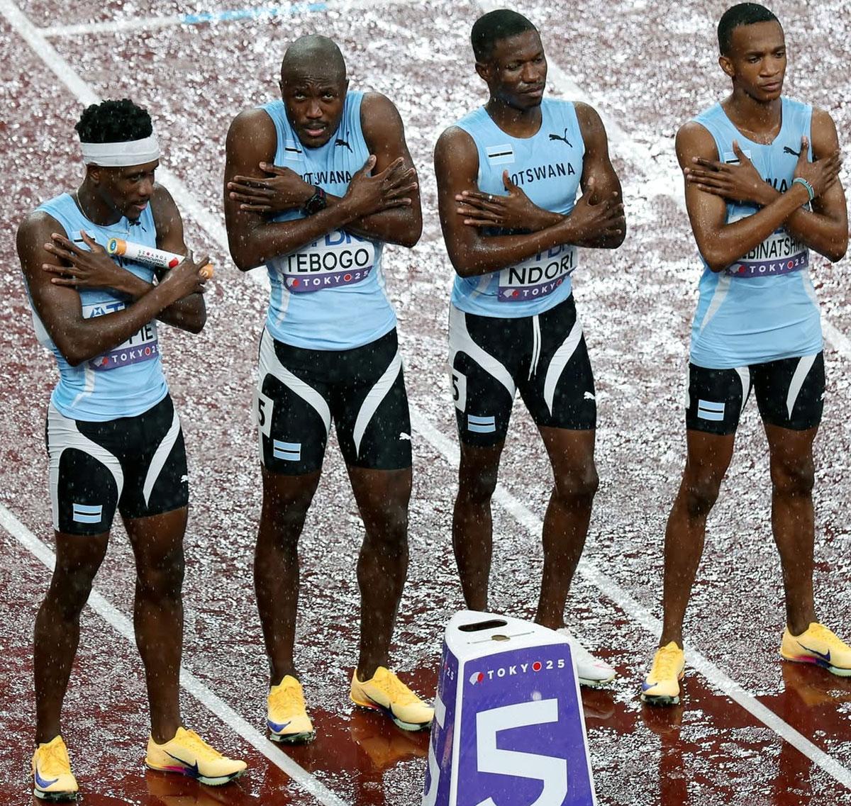 World Athletics Championships: Botswana script history with 4x400m relay gold - Rediff Sports