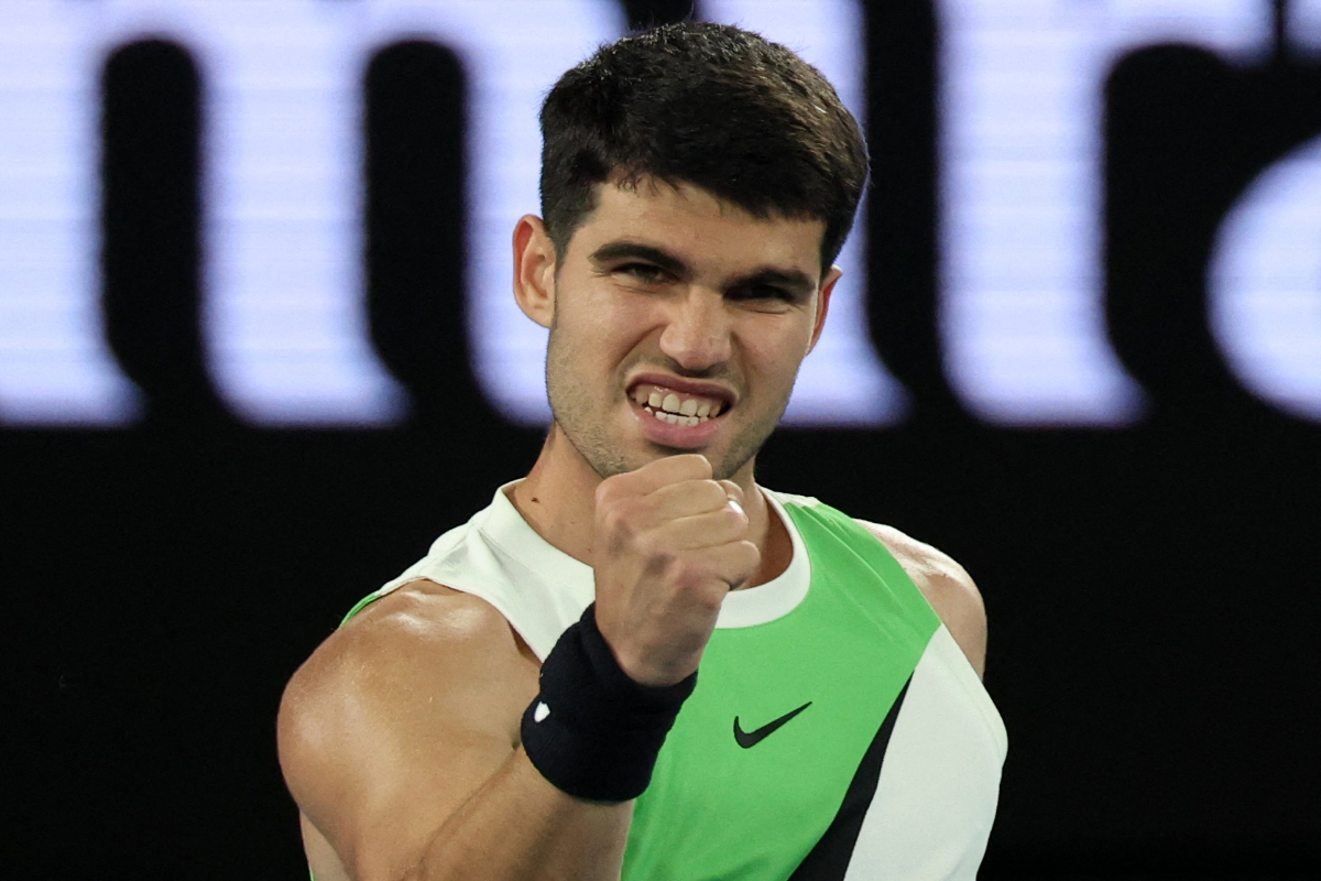 Alcaraz begins career Grand Slam bid in grand fashion | Rediff-TV ...